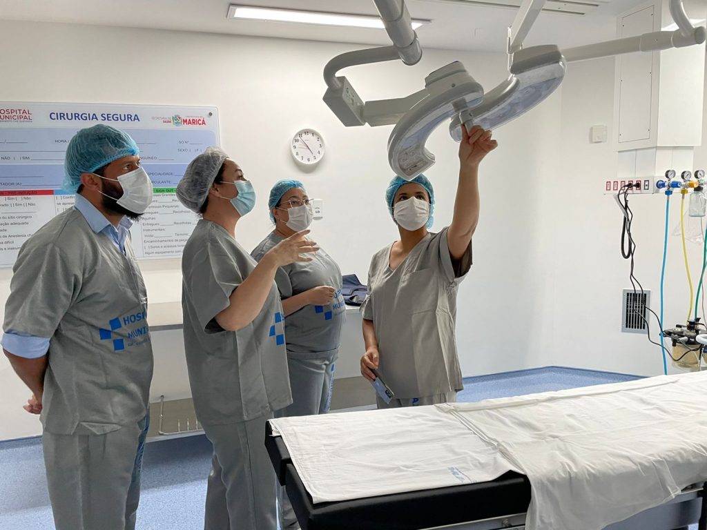 Hospital Municipal Dr. Ernesto Che Guevara recebe visita do Ministério ...