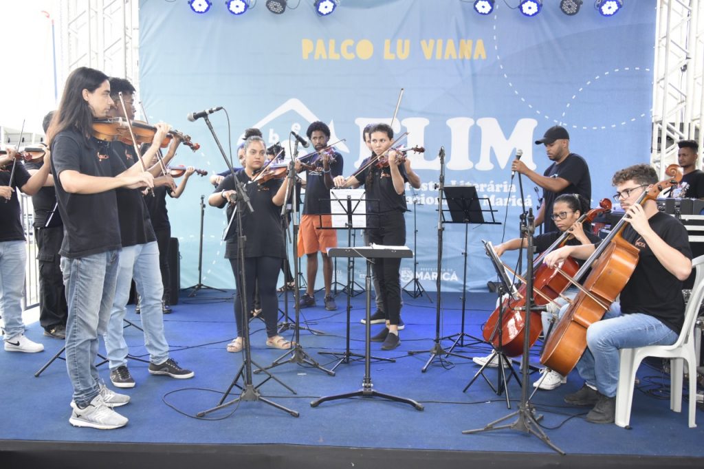 Orquestra da Grota levou clássicos da música para a Flim - Prefeitura ...