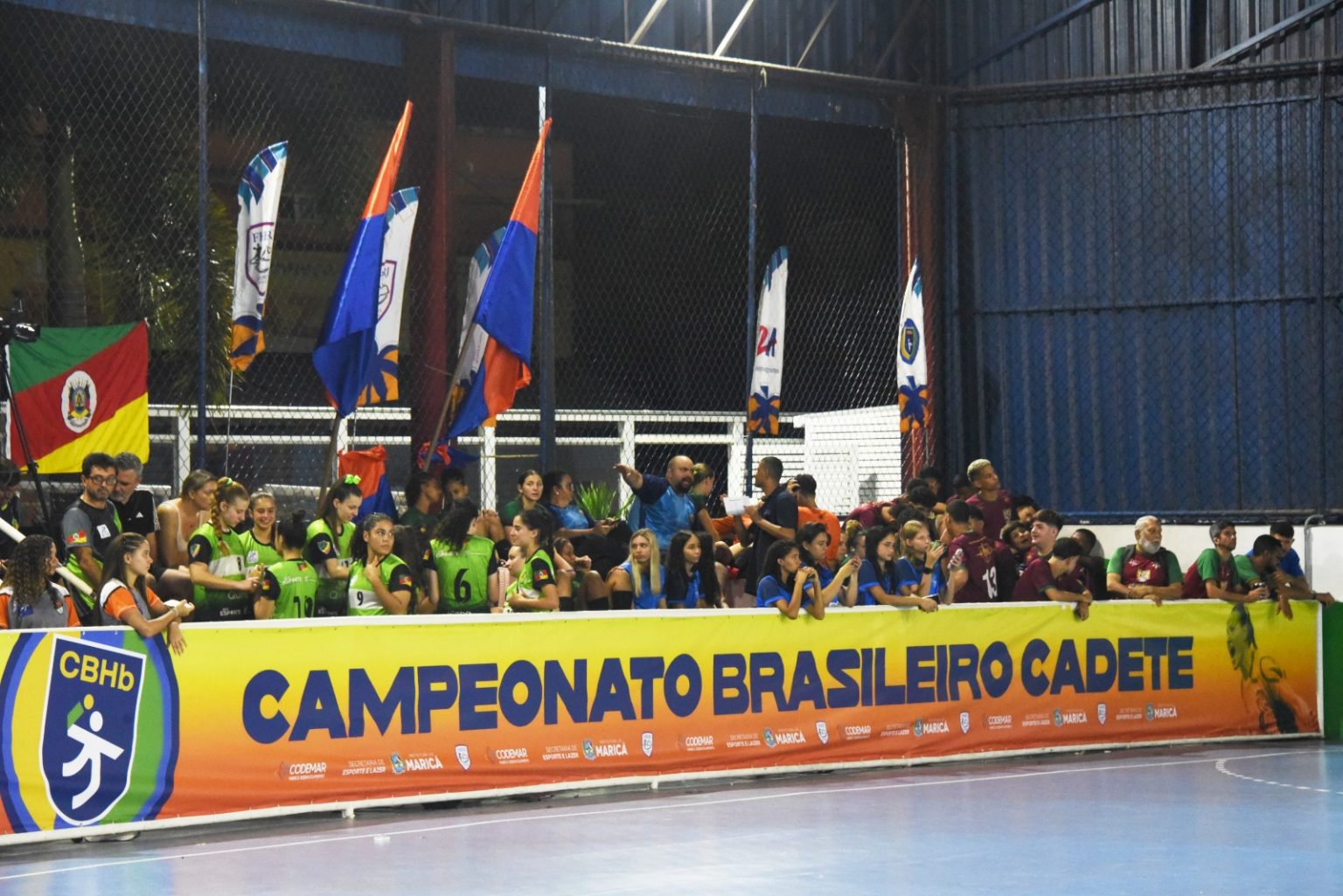 Campeonato Brasileiro Cadete de Handebol começou nesta terça-feira (14/ ...