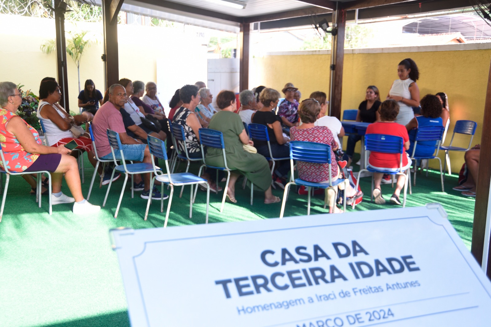 Maricá promove roda de conversa na Casa da Terceira Idade do Centro ...