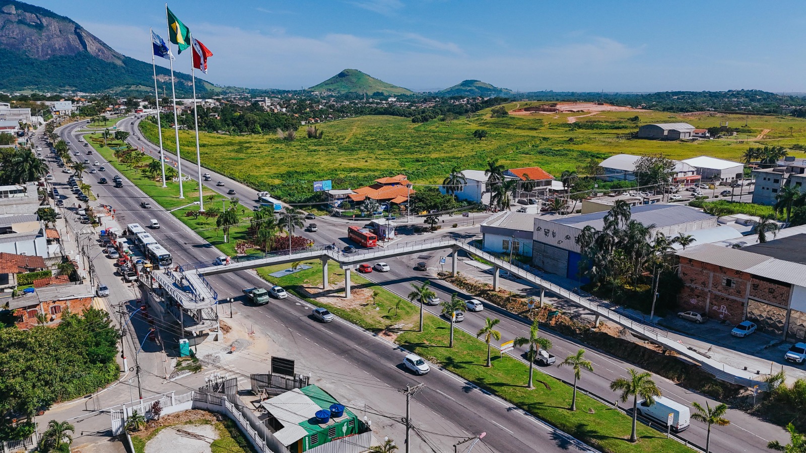 Somar realiza vistoria da nova passarela de Inoã - Prefeitura de Maricá